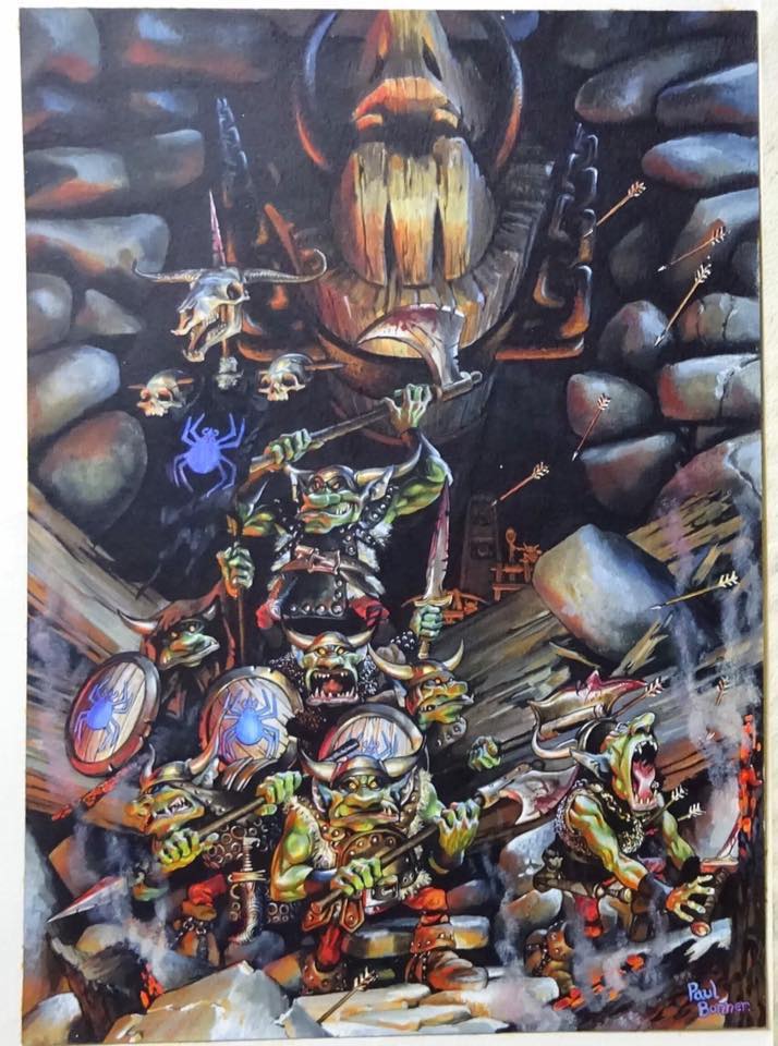 Besieging Goblins by Paul Bonner – The Art of Paul Bonner