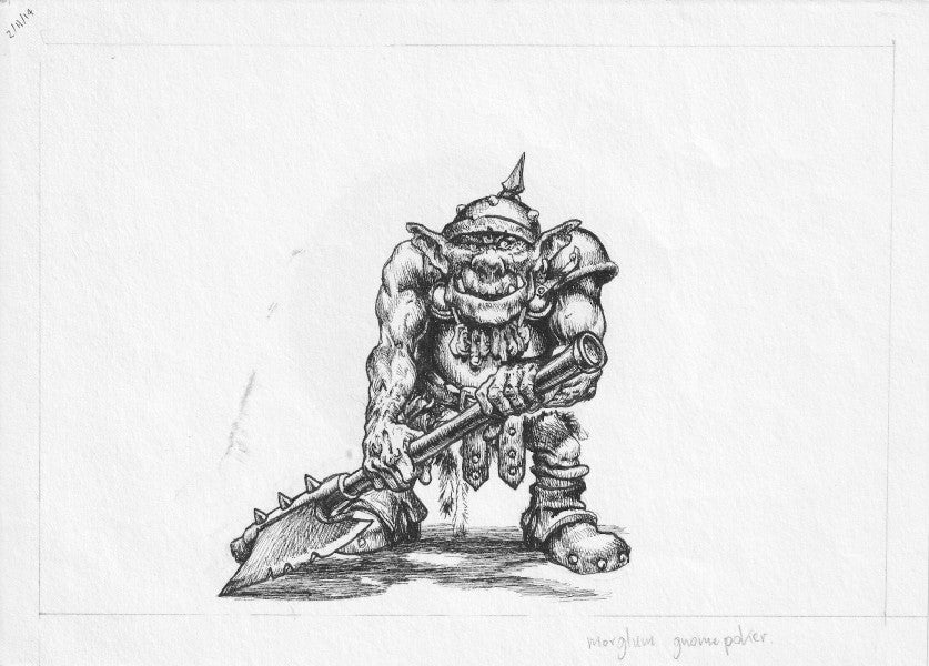 Morglum Necksnapper – The Art of Paul Bonner