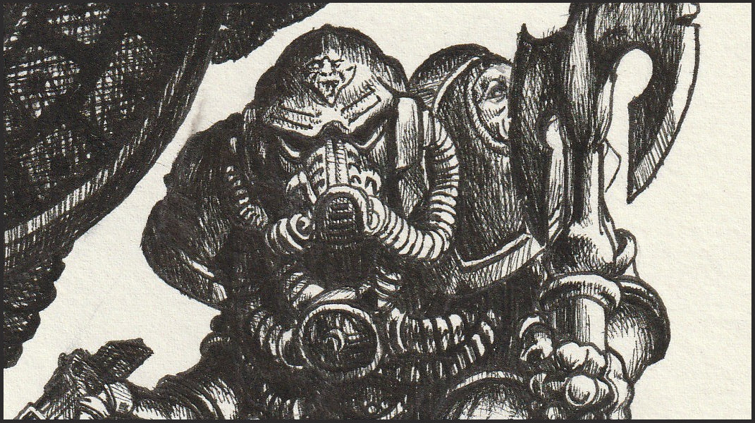 Blood Angel Techmarine – The Art of Paul Bonner
