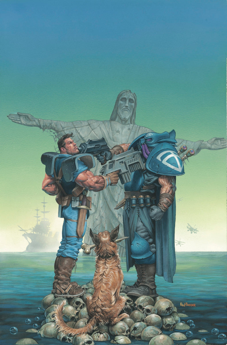 Comic Cover – The Art of Paul Bonner